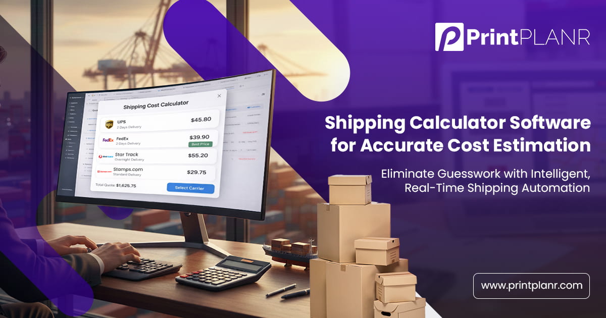 Shipping Integration for Print Management Software